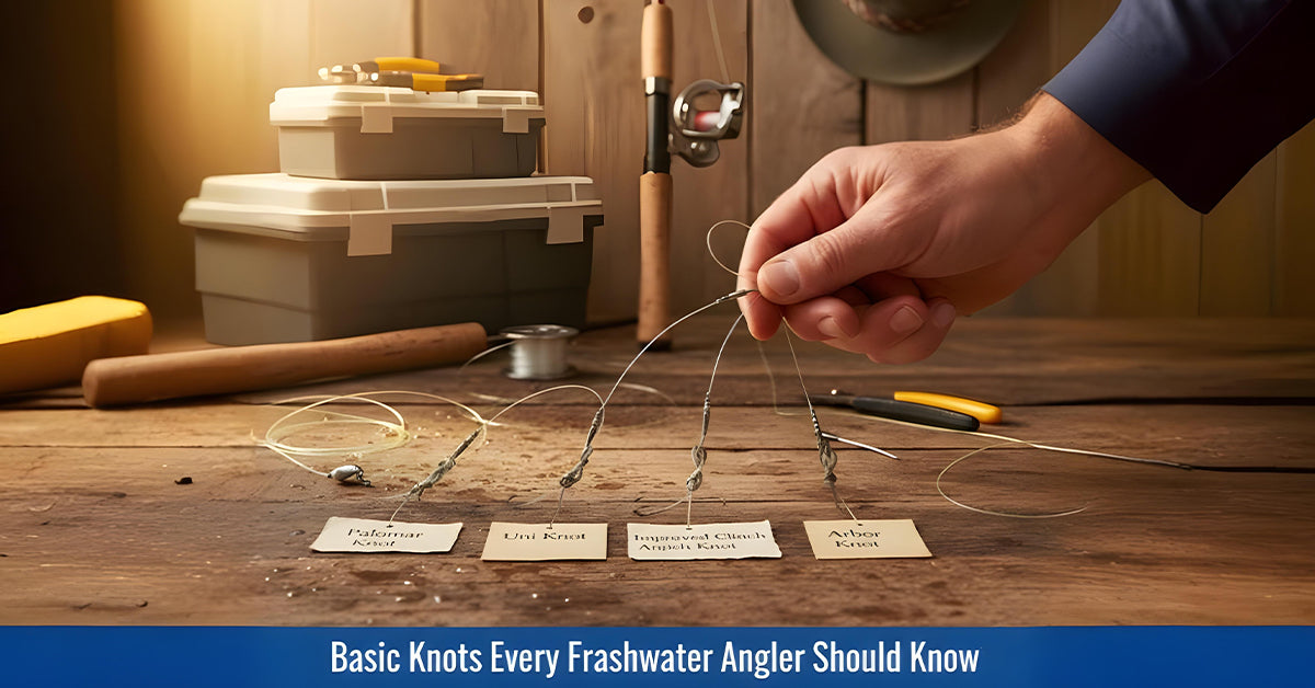 Basic Fishing Knots Every Freshwater Angler Should Know – Ardent Tackle